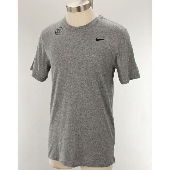 Nike | Shirts | Nike Mens Gray Dri Fit Crew Neck Short Sleeve Tee Shirt ...